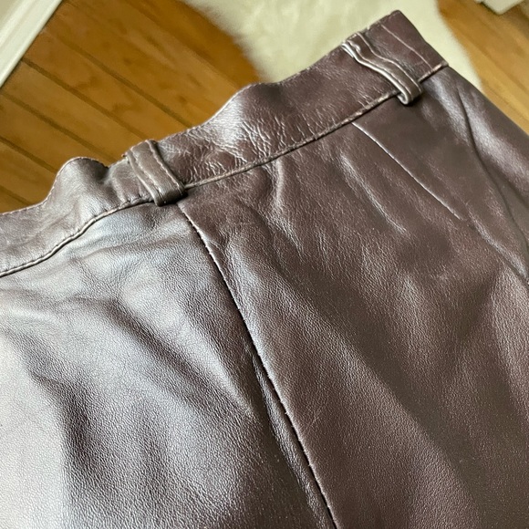 Neptune | Pants & Jumpsuits | Vintage Leather Pants 9s Genuine Leather ...